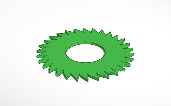 3D design saw - Tinkercad