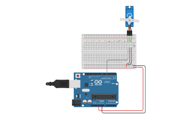 Circuit design Copy of ELEC1601 Ex2P2 - Tinkercad