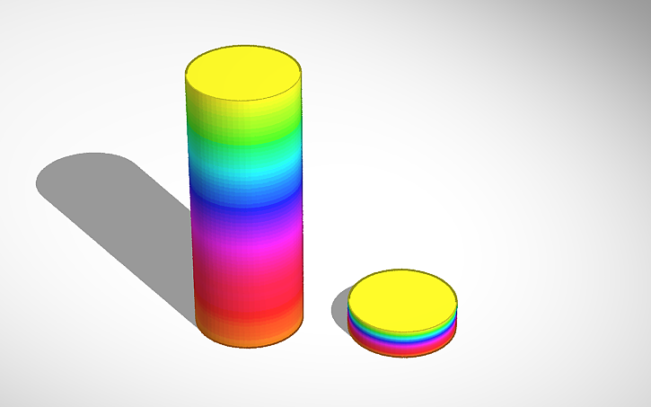 3D design Gradient - Tinkercad
