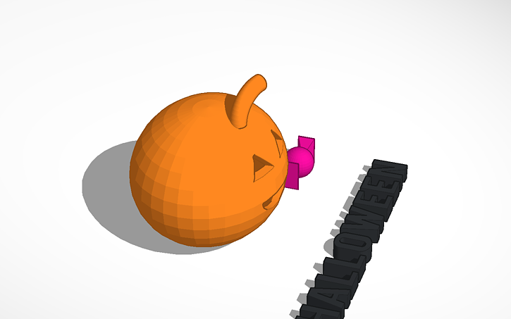 3D design HALLOWEEN | Tinkercad