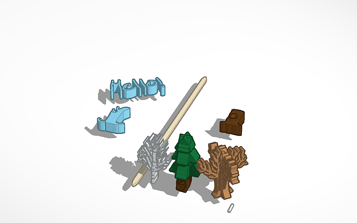 3D design tree - Tinkercad