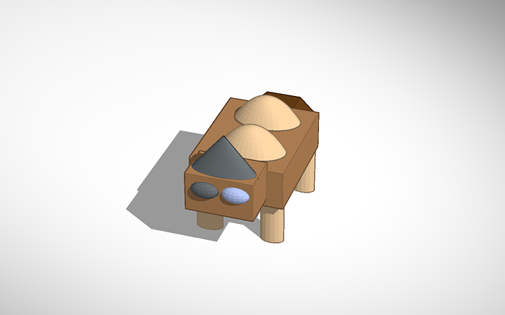 3D design Mr.Gould animal | Tinkercad