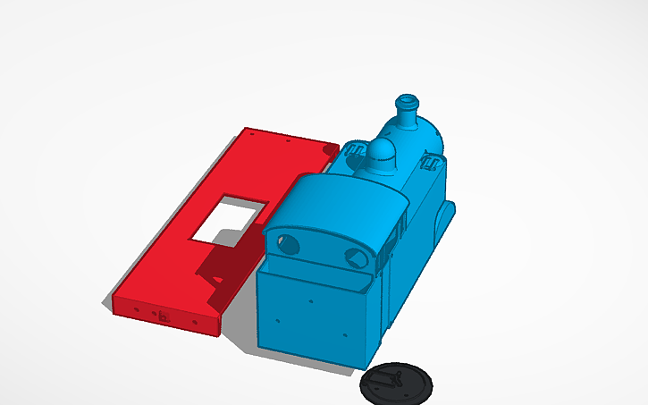 3D design realistic thomas model - Tinkercad