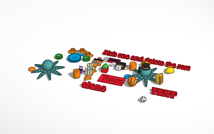 3D design Template | Tinkercad