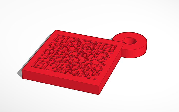 3D design QR Code | Tinkercad