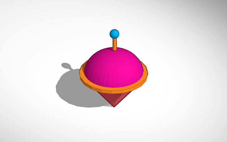 3D design UFO - Tinkercad