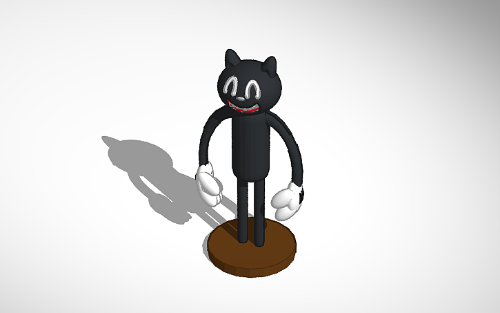 3D design Cartoon Cat | Tinkercad