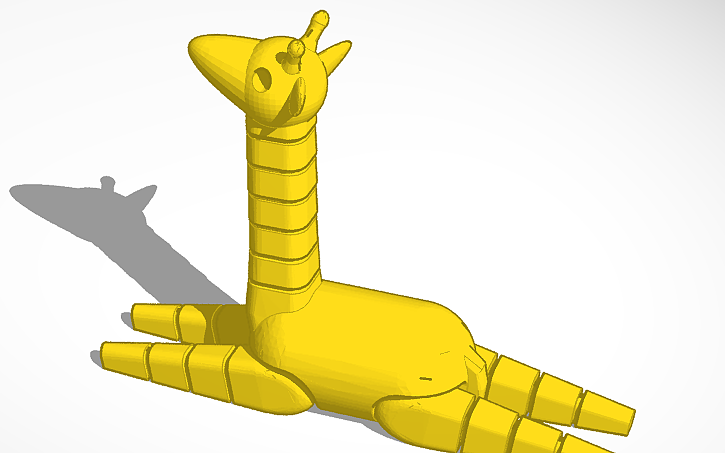 3D design giraffe.cool | Tinkercad