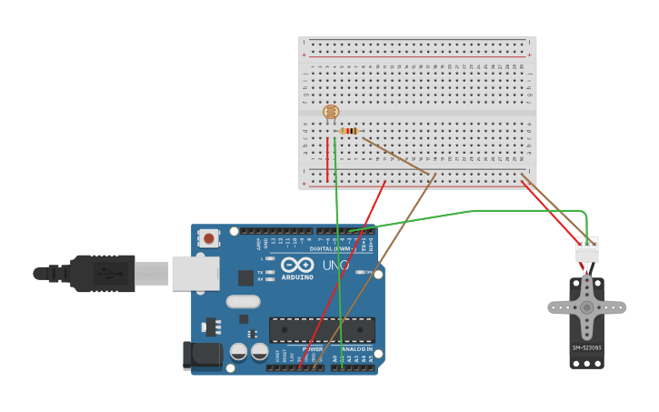 Circuit design Automation With Arduino - Tinkercad