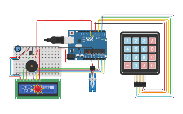 Circuit Design Iot Mini Project Tinkercad