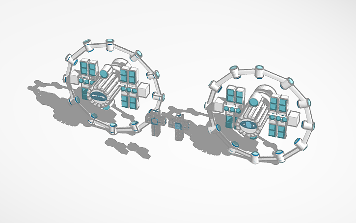 3D design TBB chronos/cross (update3) - Tinkercad