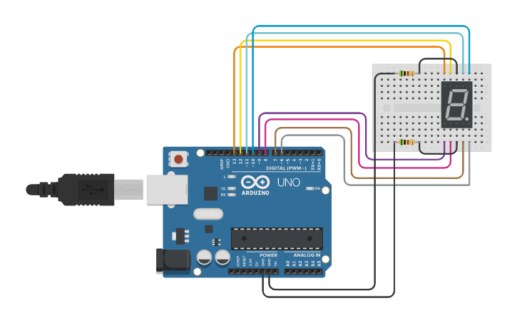 Circuit design Lab03-2 - Tinkercad