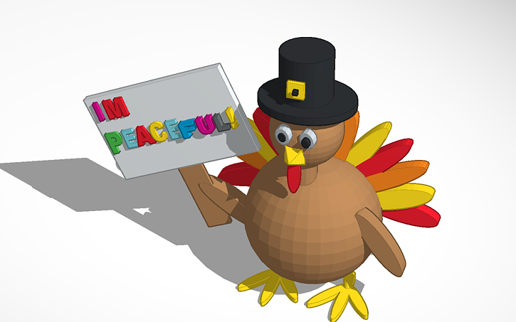 3D design #thanksgiving | Tinkercad