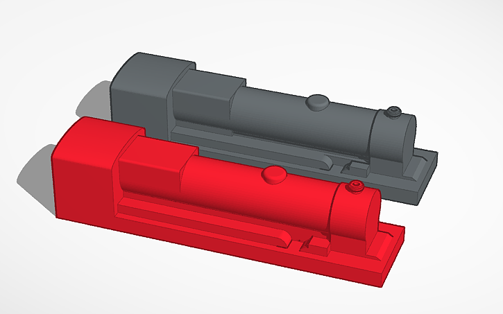 3D design Wooden Railway / Filament Railway GCR 8K - Tinkercad