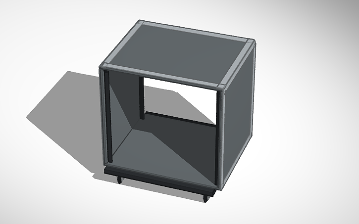 3D design 12U Rack Case | Tinkercad