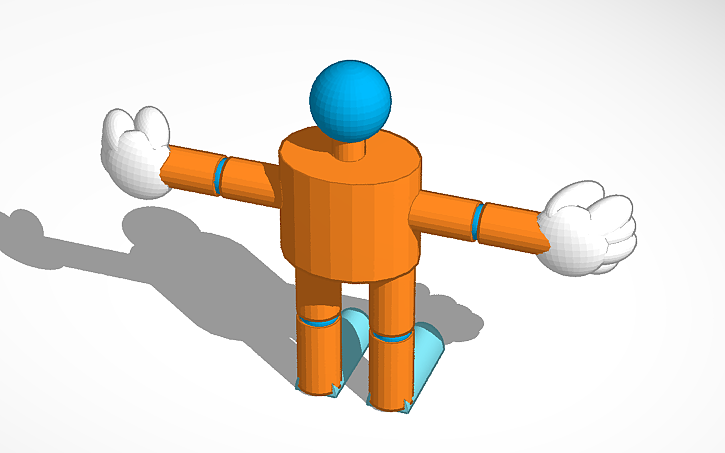 3D design Man - Tinkercad