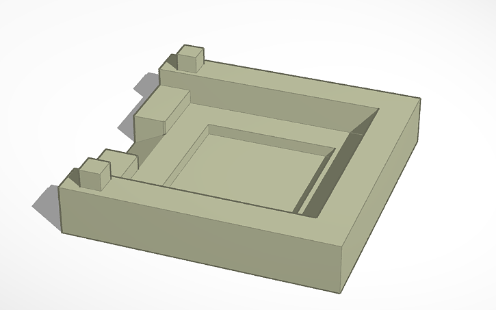 3d Design Stackable Intel Cpu Holder 3d Printable Tinkercad
