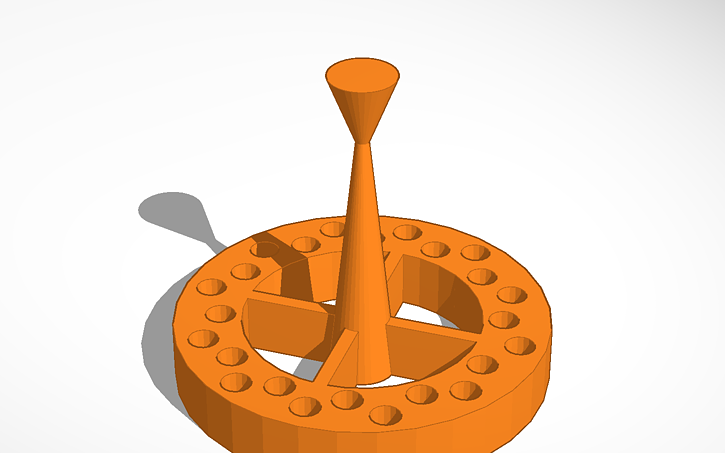 3D design pencil case - Tinkercad
