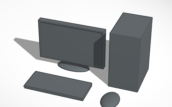 3D design 컴퓨터(computer) | Tinkercad