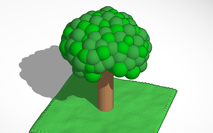3D design Tree - Tinkercad