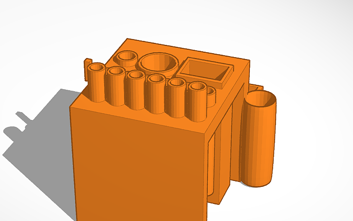 3D design Desktop Tool Storage - Tinkercad