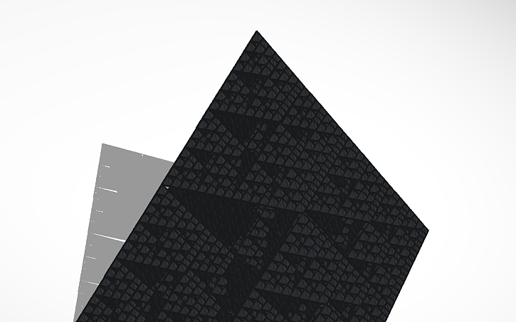 3d Design Pyramid Fractal Tinkercad