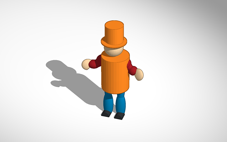 3D design Person - Tinkercad