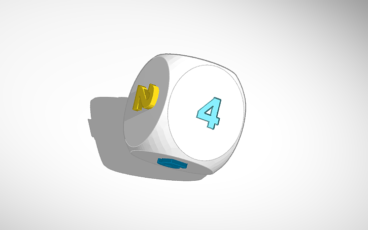 3D design A dice/Die | Tinkercad