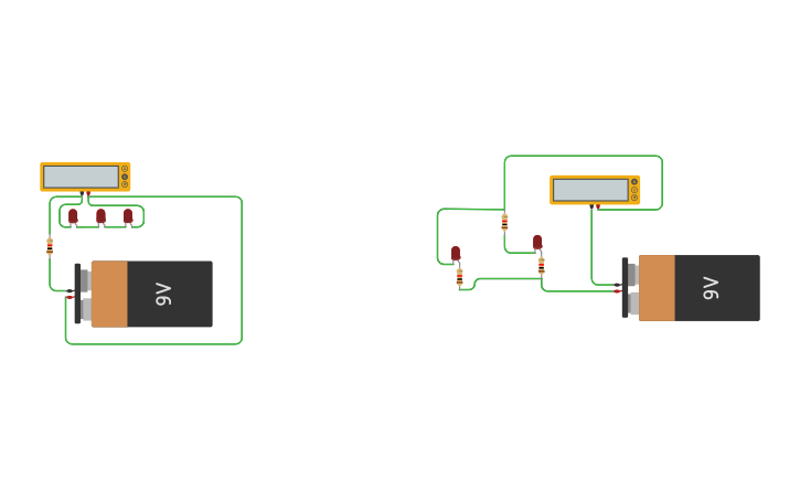 Circuit design multimeter basics - Tinkercad