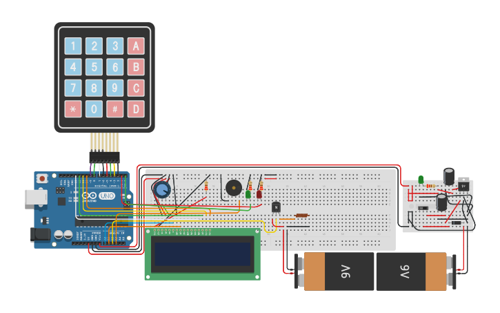Circuit design CS-GO C4 Bomb - Tinkercad