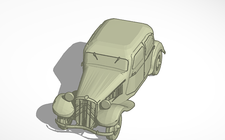 3D design Staff Car - Tinkercad