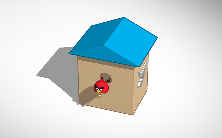 3D design Birdhouse - Tinkercad