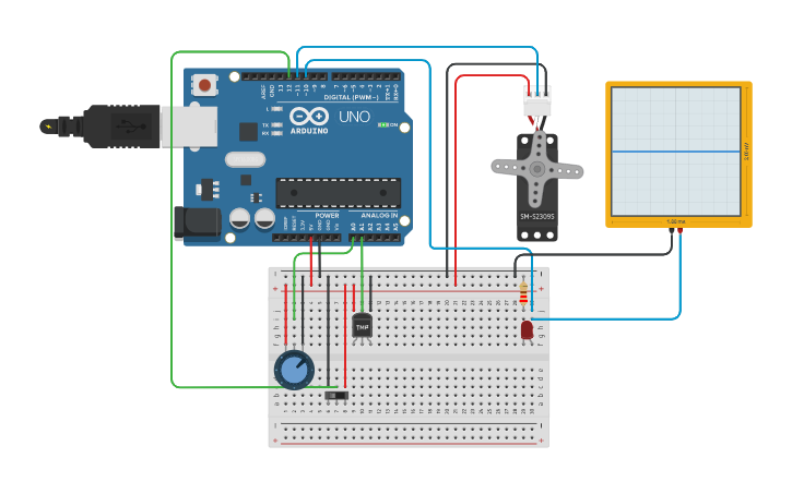 Circuit Design Sensors And Actuators With Arduino Tinkercad 6944