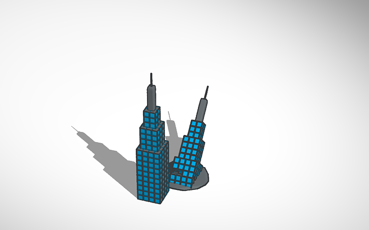 3D design sky scraper | Tinkercad