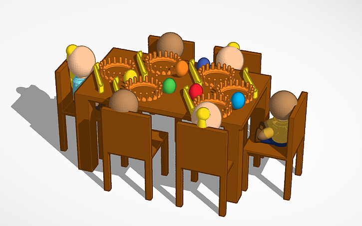 3D design Knitting club - Tinkercad