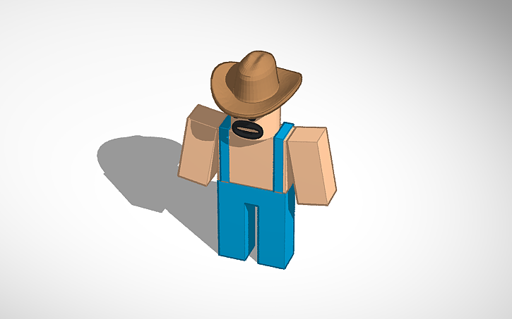 3D design My ROBLOX character - Tinkercad