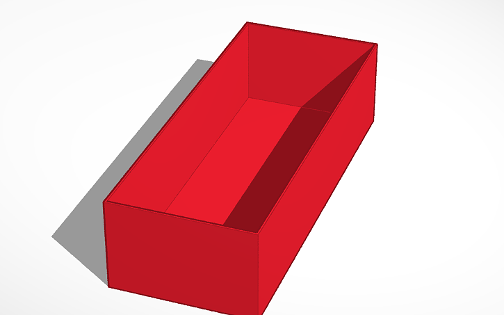 3D design BOX - Tinkercad