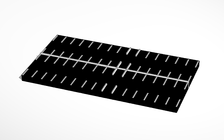 3D design parking lot - Tinkercad