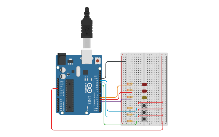Circuit Design Attiny85 Tinkercad