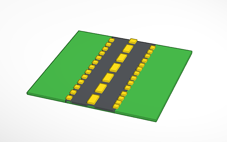 3D design Runway - Tinkercad