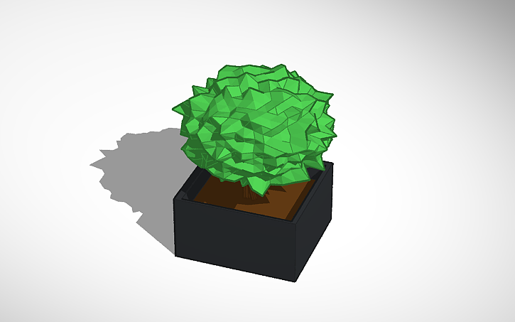 3D design !A HOME BUSH! - Tinkercad
