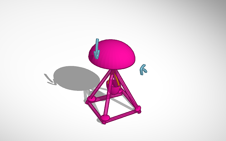 3D design Egg drop - Tinkercad