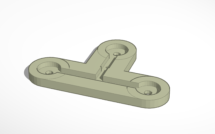3D design 3legged snap circuit | Tinkercad