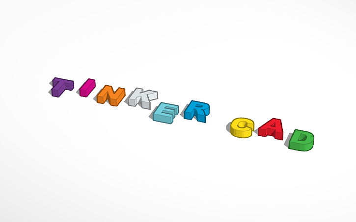 3D design tinkercad sign | Tinkercad