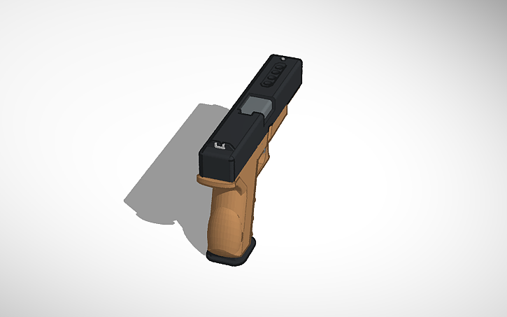 3D design Glock - Tinkercad