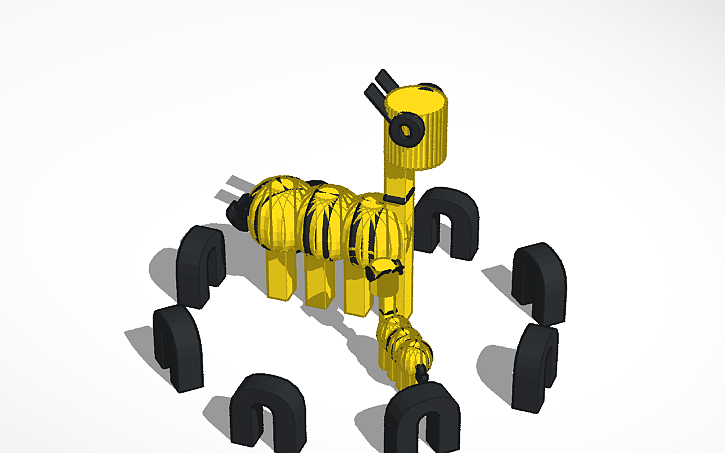 3D design Creek zoo animal | Tinkercad