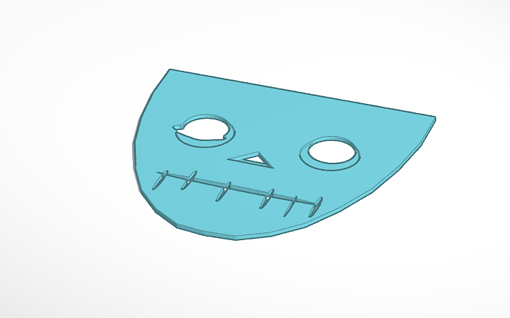 3D design apocalypse mask | Tinkercad