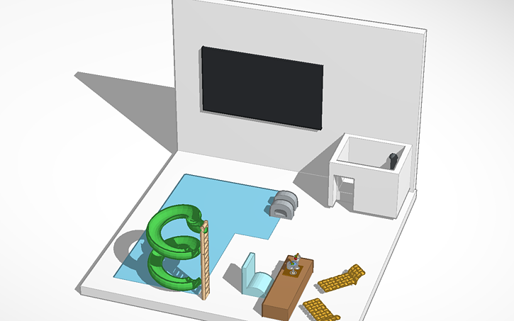3D design Ben's pool | Tinkercad