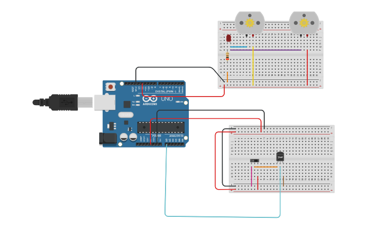 Circuit design overheating - Tinkercad