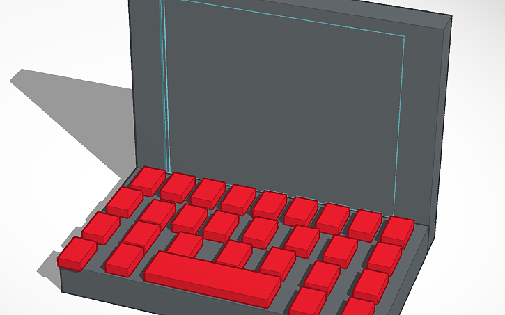3D design laptop - Tinkercad